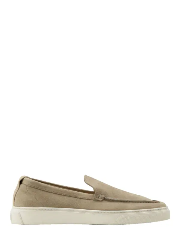 Woolrich Almond-toe Suede Loafers - Neutrals