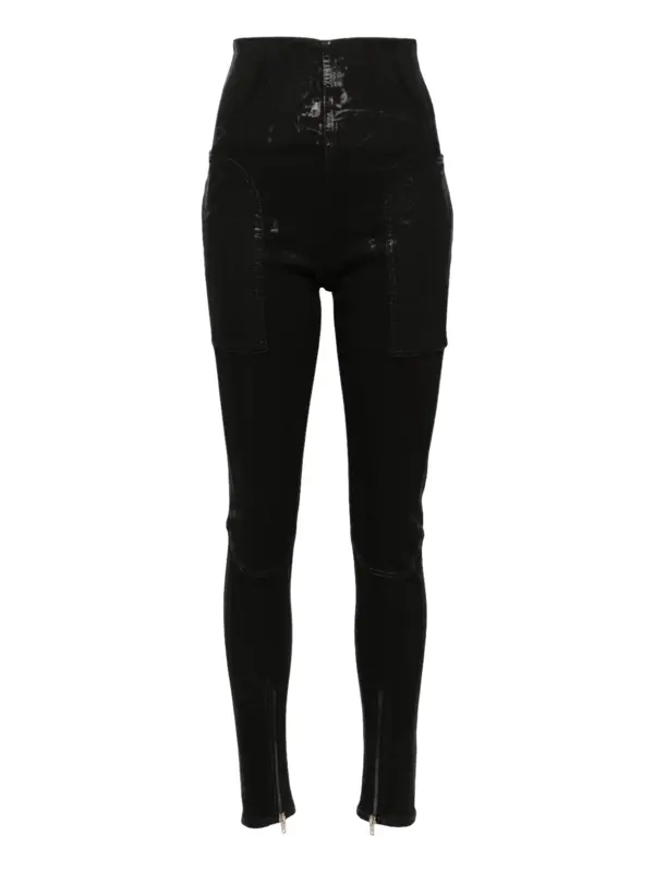 Rick Owens High-rise Skinny Jeans - Black