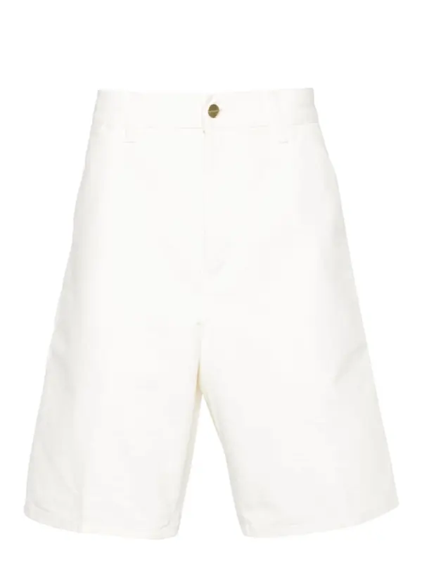 Carhartt Work In Progress Single Knee Bermuda Shorts - White