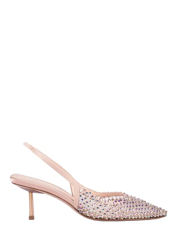 LE SILLA Gilda Crystal-embellished Pumps - Pink