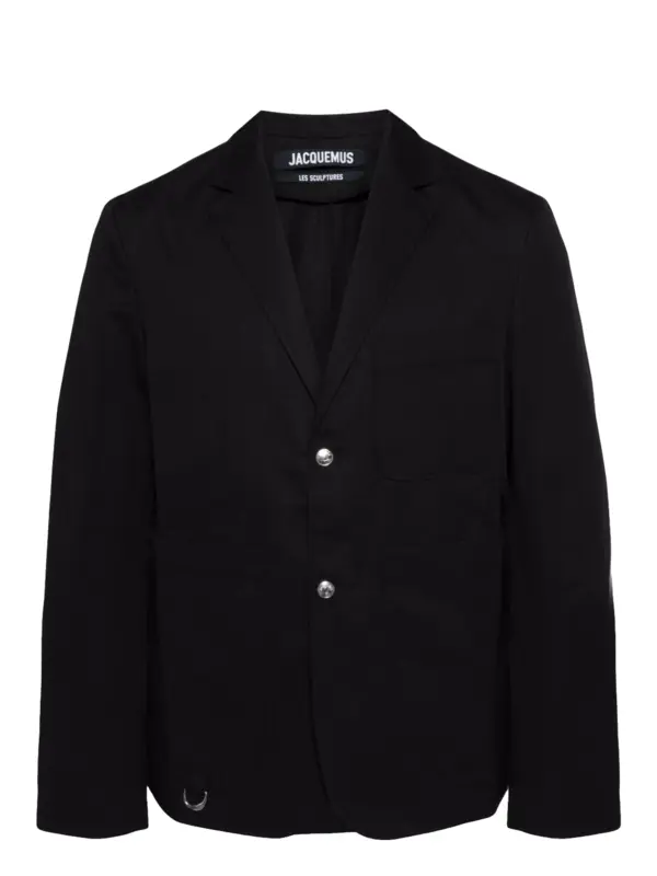 Jacquemus Single-breasted Blazer - Black