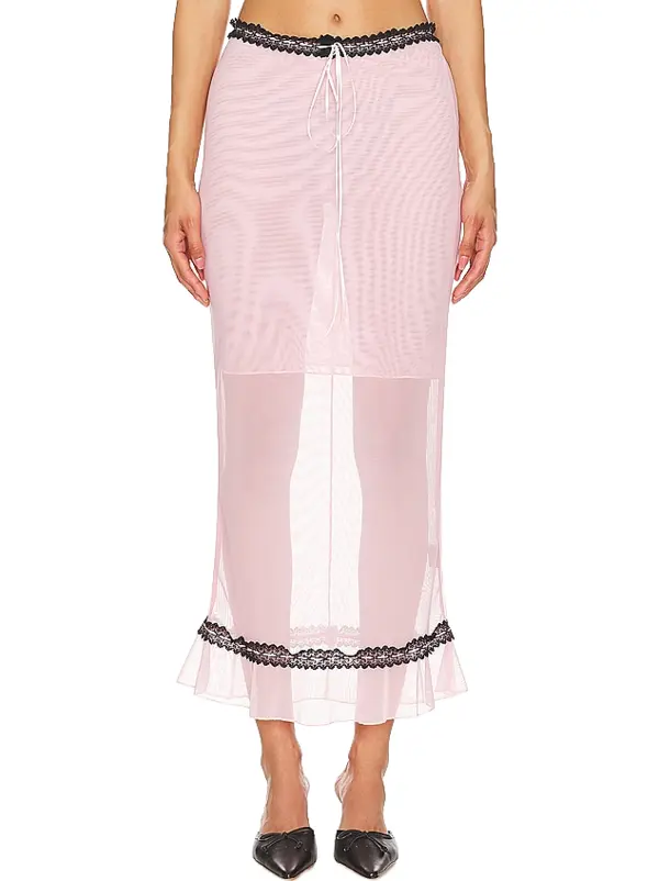 BELLA VENICE The Katarina Skirt - Blush