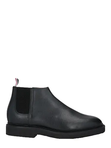 Thom Browne Leather Chelsea Boots - Black