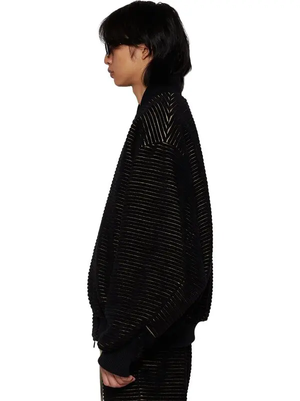 Fear Of God Stripe Bomber - Black