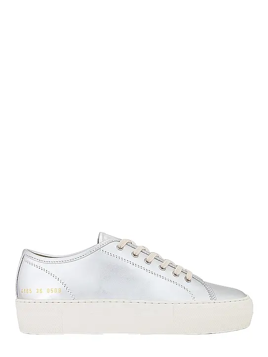 COMMON PROJECTS Tournament Super Sneaker - Silver