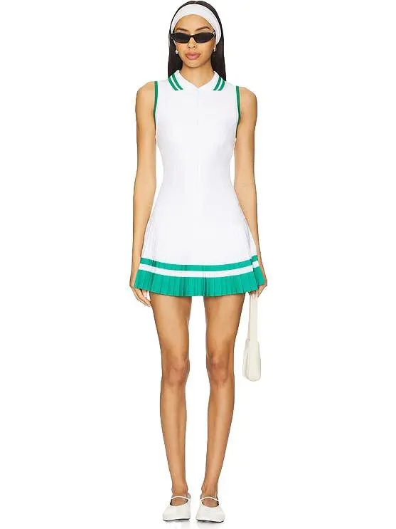 Beach Riot Bria Dress - Courtside White