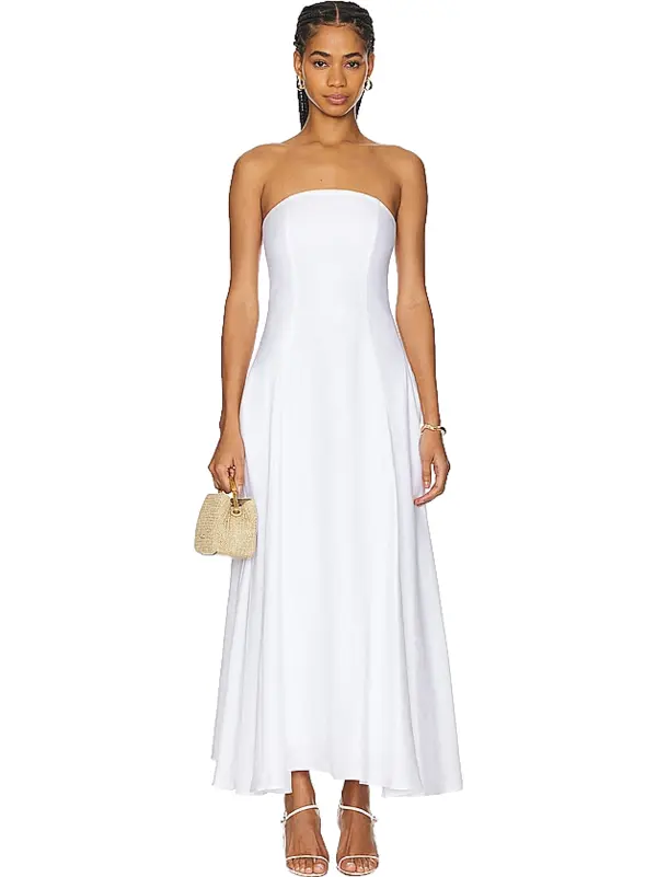 FAVORITE DAUGHTER The Favorite Linen Dress - White