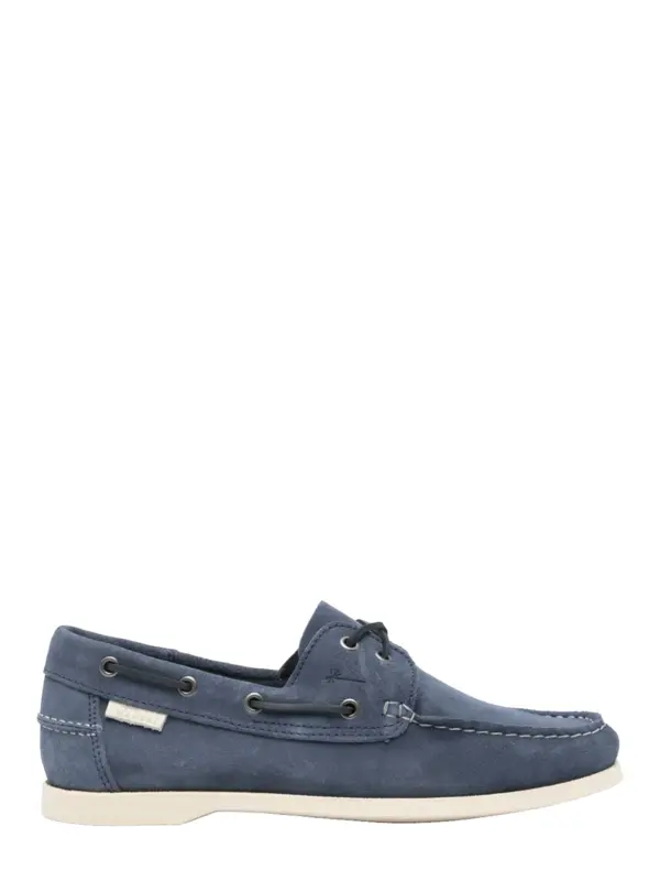 Manebí Hamptons Suede Boa Shoes - Blue