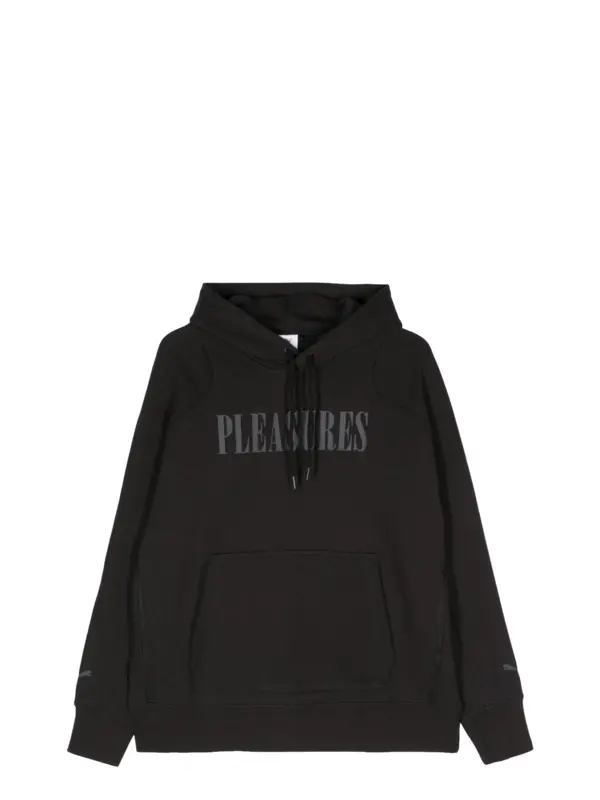 PUMA X Pleasures Cotton Hoodie - Black