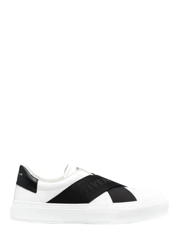 Givenchy City Sport Leather Sneakers - White