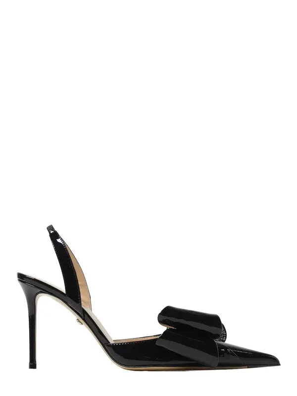 Mach & Mach High Heel Slingbacks - Black