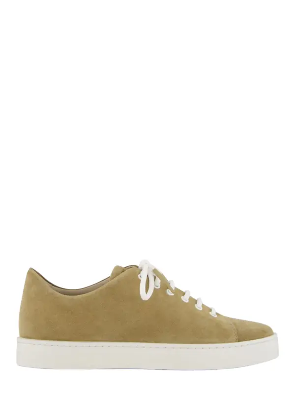 Manolo Blahnik Semanado Suede Sneakers - Neutrals
