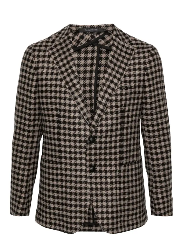 Tagliatore Single-breasted Blazer - Black