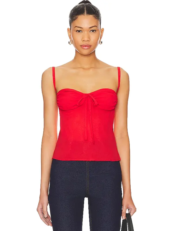 MORE TO COME Tamora Top - Poppy
