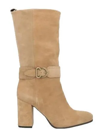 CARMENS Ankle Boots In Leather - Beige