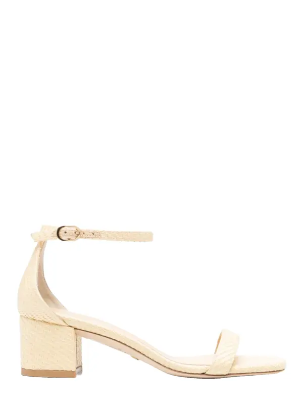 STUART WEITZMAN Simplecurve 50mm Sandals - Neutrals