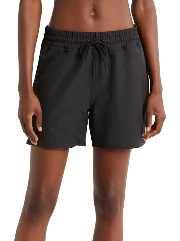 TOMBOYX 5-inch Reversible Board Shorts - Melting Rainbow