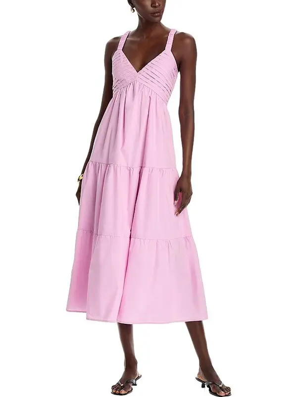 Steve Madden Eliora Poplin Dress - Pale Mauve