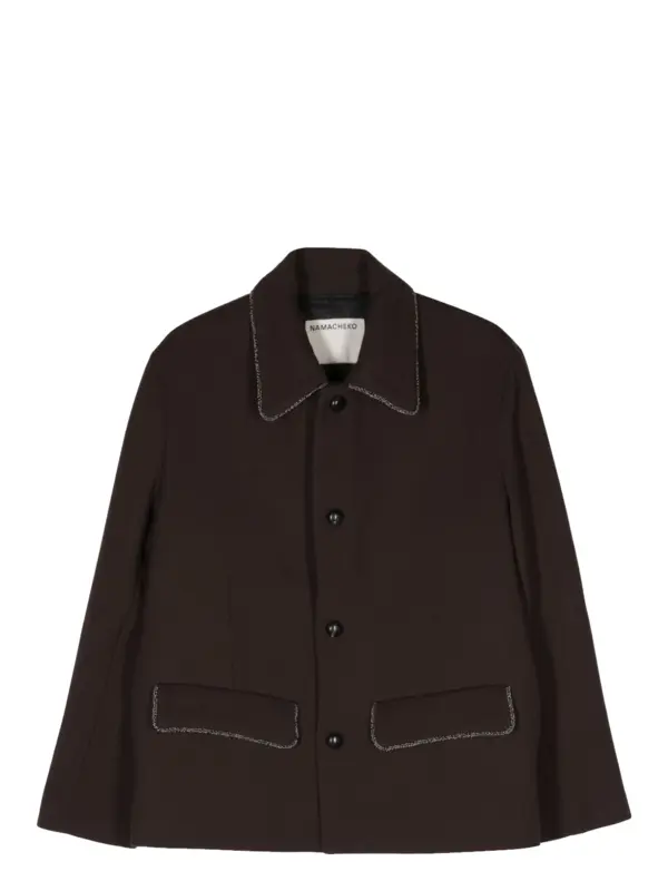 NAMACHEKO Ylin Virgin Wool Jacket - Brown
