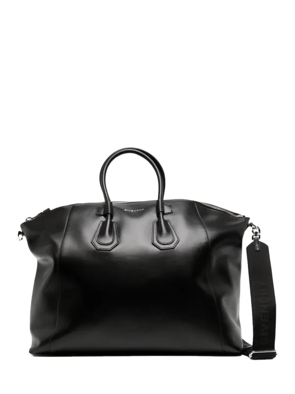 Givenchy Antigona Sport Leather Tote Bag - Black
