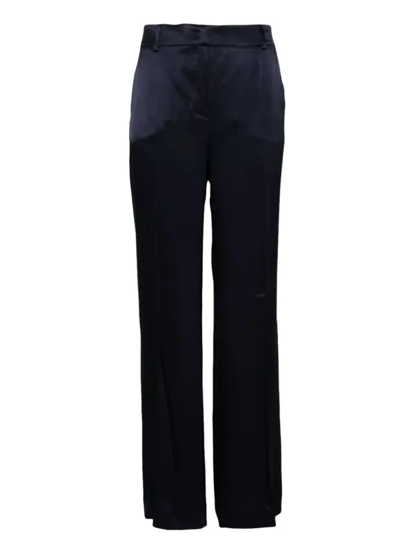 Alberta Ferretti Straight-leg Trousers - Blue