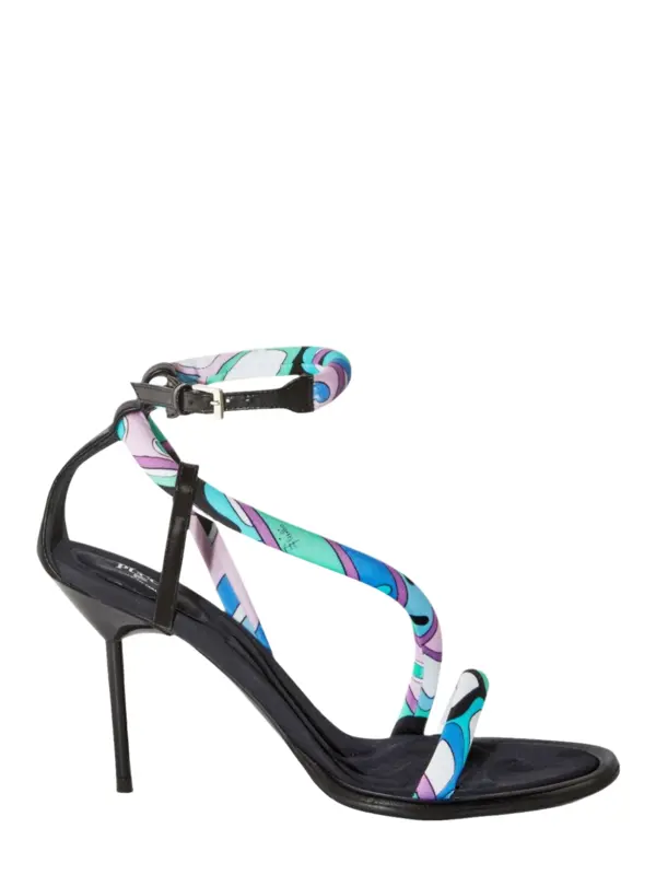Emilio Pucci Lee 110mm Stiletto-heel Sandals - Blue
