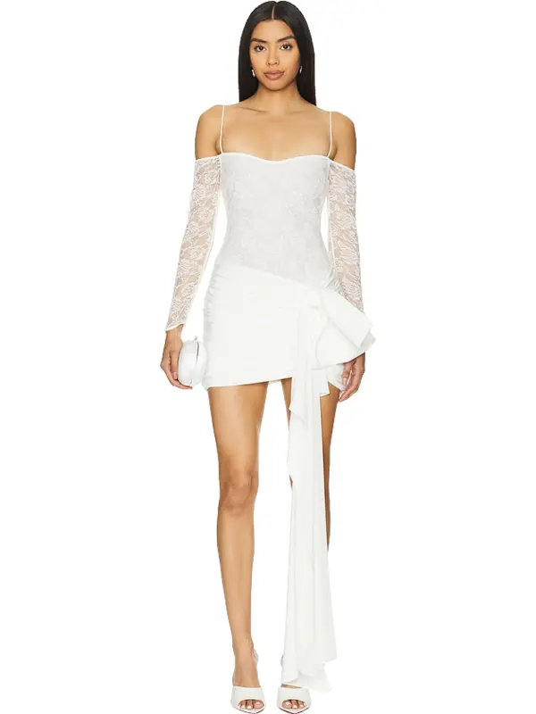 Nbd Najma Mini Dress - Ivory