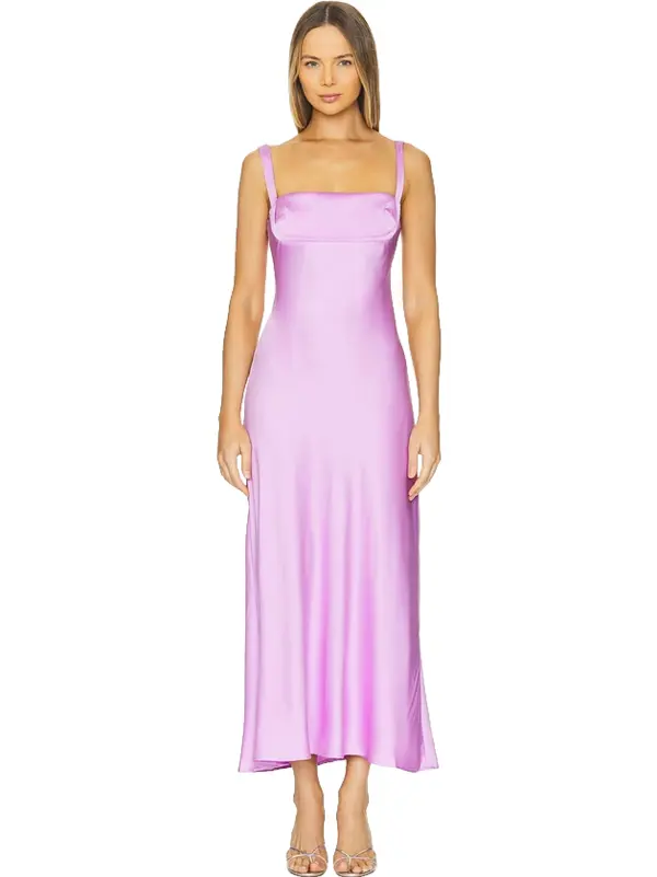 Astr The Label Stacie Dress - Lilac