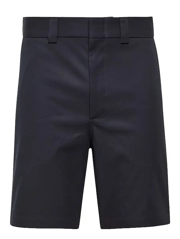 Gucci Cotton Twill Bermuda Shorts - Blue