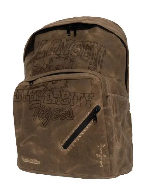 TRAVIS SCOTT X Mitchell & Ness Clemson Tigers Backpack - Brown
