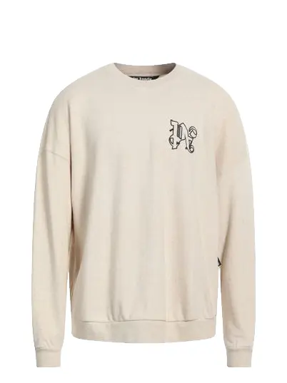 Palm Angels Crewneck Sweatshirt - Beige