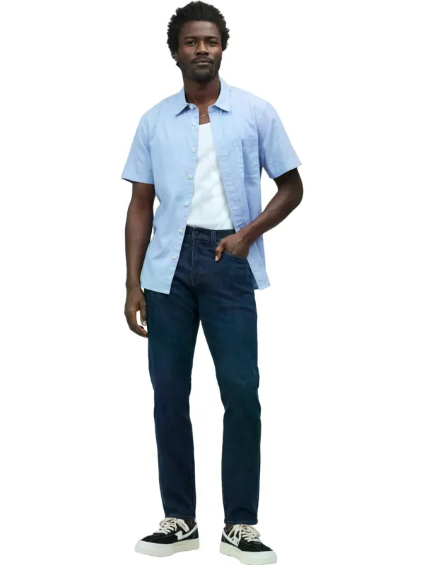 Madewell Athletic Slim Jeans In Coolmax® Denim - Chapman Wash