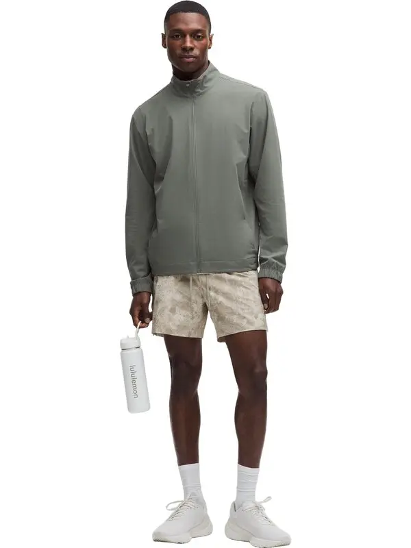 Lululemon Zeroed In Linerless Short 5 - Carbon Crunch Sheer Oak