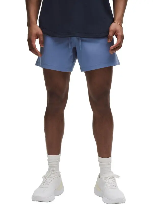 Lululemon Zeroed In Linerless Short 5 - Washed Denim