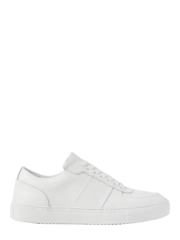 Mr P. Larry Leather Sneakers - White