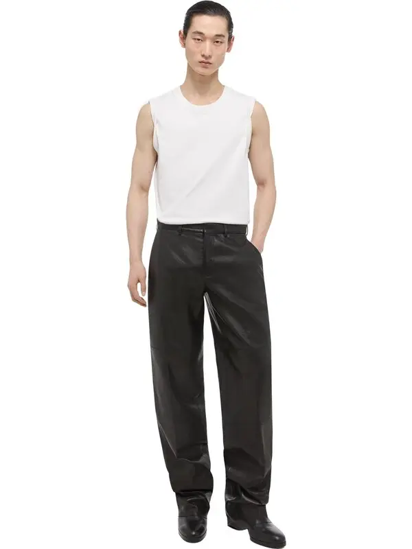 Helmut Lang Logo Muscle Tank - White