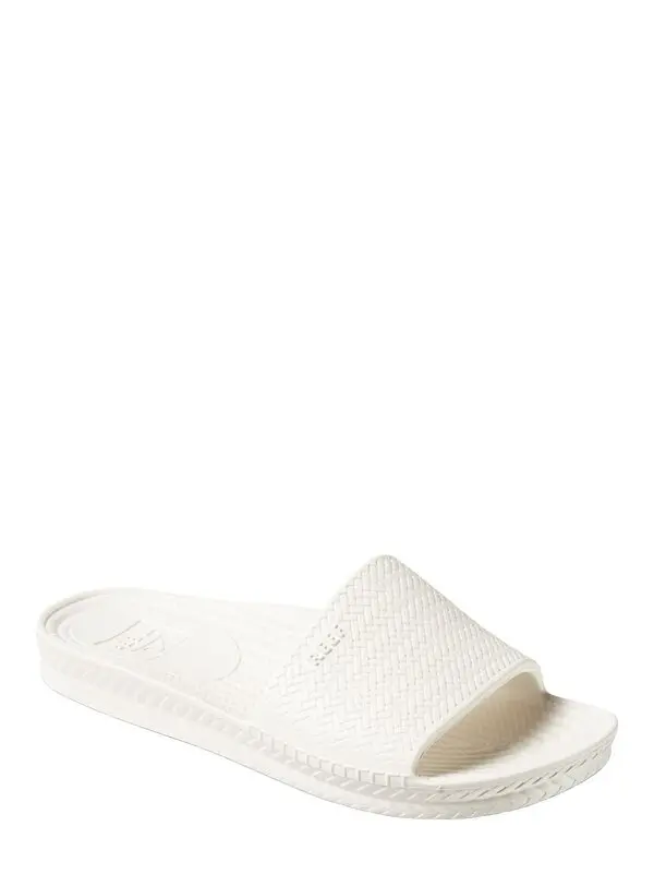 Reef Water Scout Slide Sandal - White