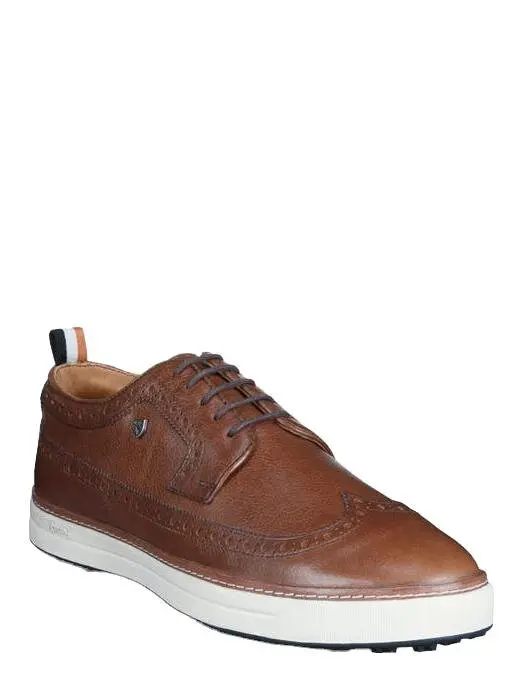Allen Edmonds Dunes Wingtip Golf Shoe - Brown