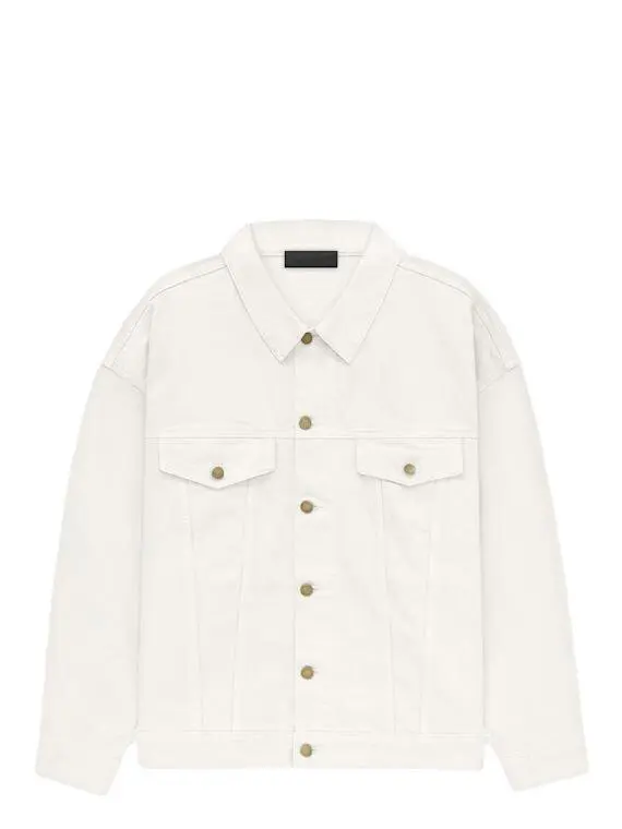 Fear Of God Essentials Denim Jacket - Cloud Dancer