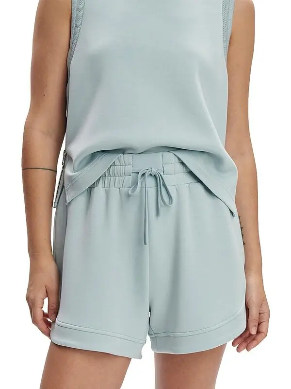 Varley Ollie High Rise Shorts - Ether Blue