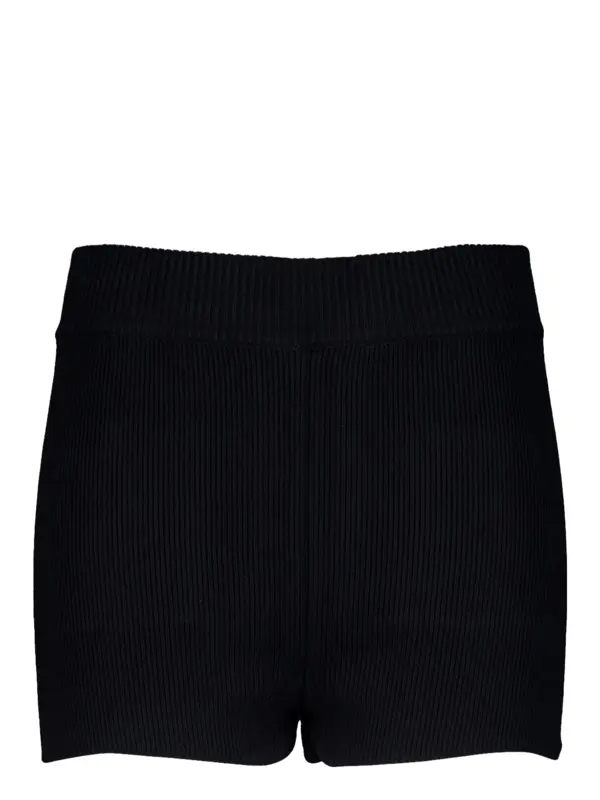 Ami De Coeur Mini Shorts - Black