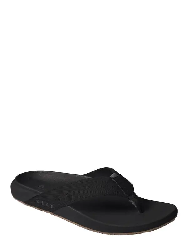Reef Raglan Flip-flop By - Black/gum