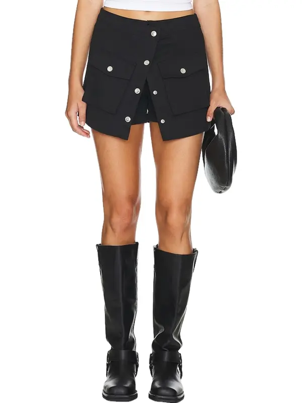 Steve Madden Jennifer Skort - Black