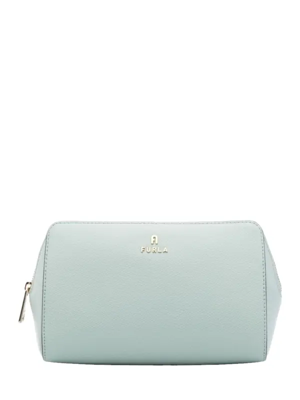 Furla Camelia L Leather Makeup Bag - Blue