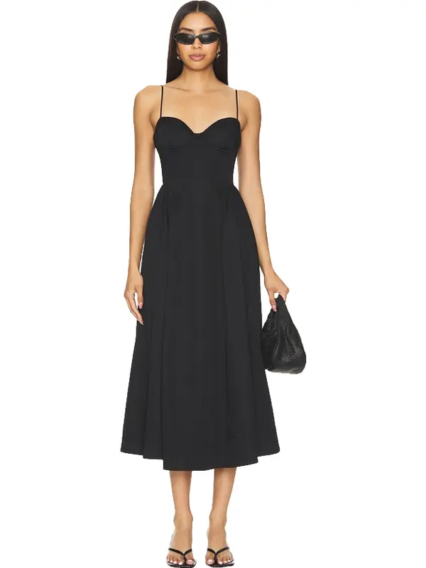 Astr The Label Bellamy Dress - Black