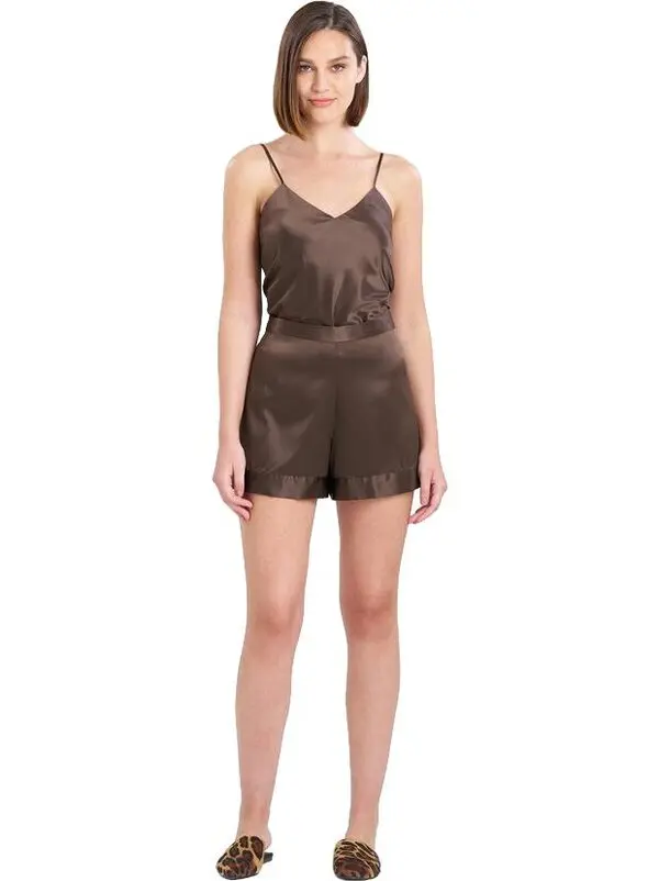 Natori Glamour Shorts - Brown
