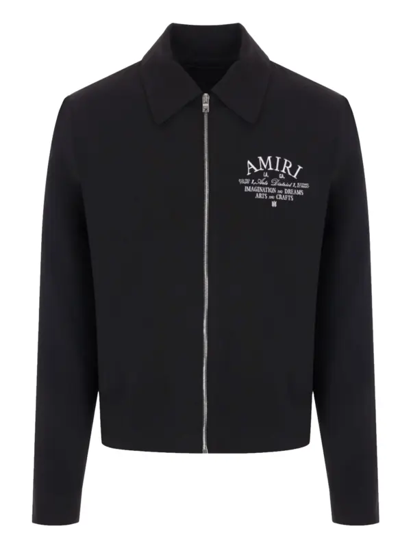 Amiri Arts District Embroidered Jacket - Black