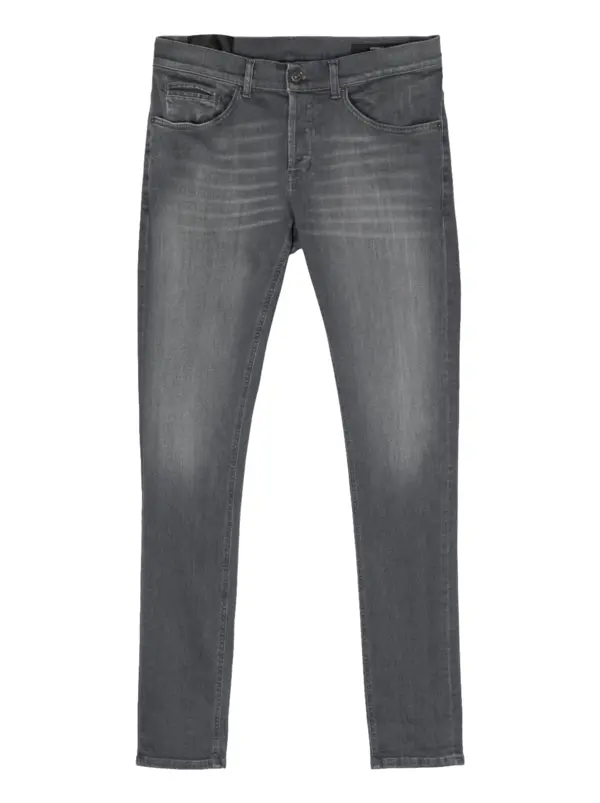 DONDUP George Mid-rise Skinny Jeans - Grey