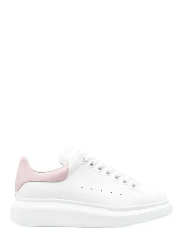 Alexander McQueen Oversized Sneakers - White/pink