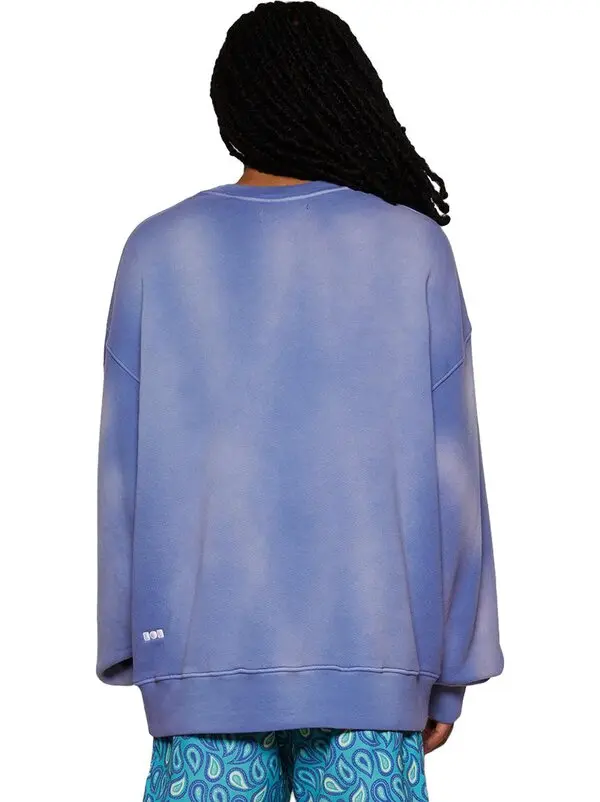 NAHMIAS Sunfaded Crewneck Sweatshirt - Sunfade Ocean
